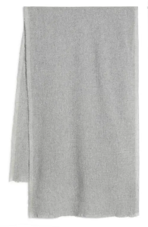 Eileen Fisher Wool Blend Shimmer Wrap