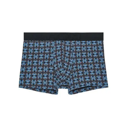 HOM Aloys Boxer Briefs - Dark Grey Print