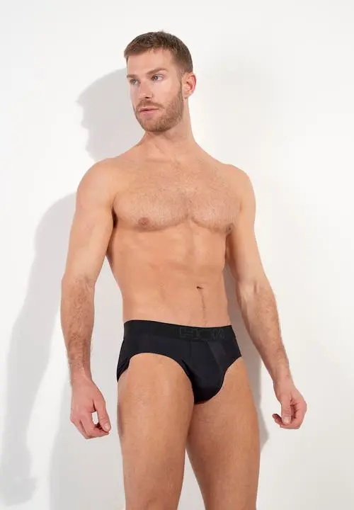 HOM Supersoft Mini Briefs - Black