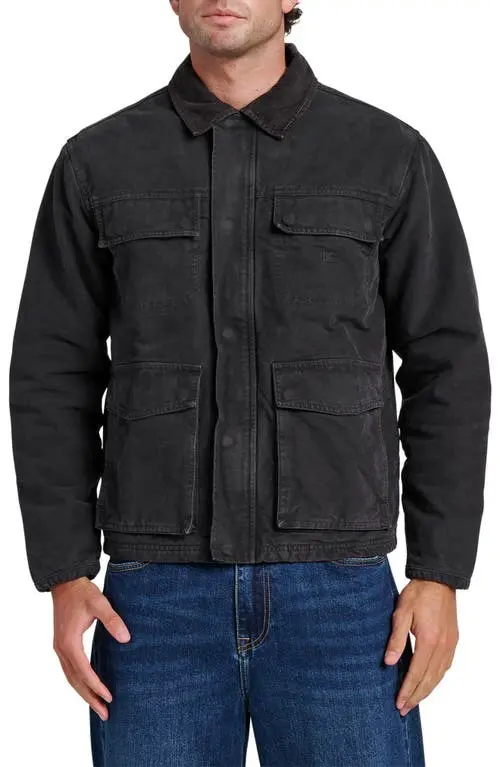 Quiksilver Waterman Refugio Cotton Canvas Jacket