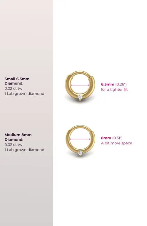 SEED2STONE Solo Flat Hoop Earring - Silver