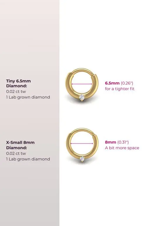 SEED2STONE Solo Flat Hoop Earring - Silver