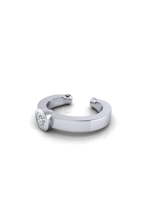 SEED2STONE Cyclops Ear Cuff - Silver