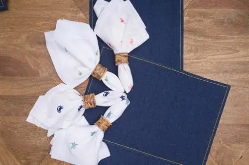 C&F HOME Denim Placemats Set Of 6