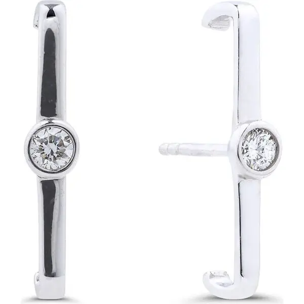 SEED2STONE Muse Vertical Ear Crawler - Silver