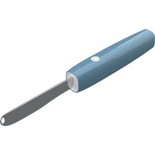 HENNING LEE Heated Butter Knife For Effortless Spreading - Blue