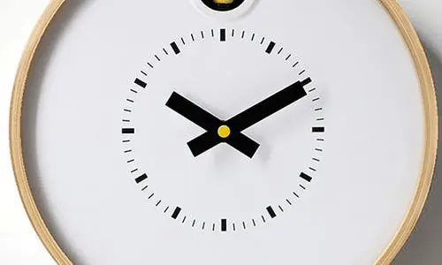 CLOUDNOLA Dot Cuckoo Clock - White