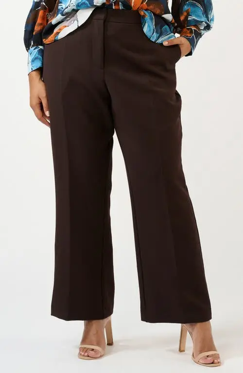 ESTELLE Arabica Wide Leg Trousers
