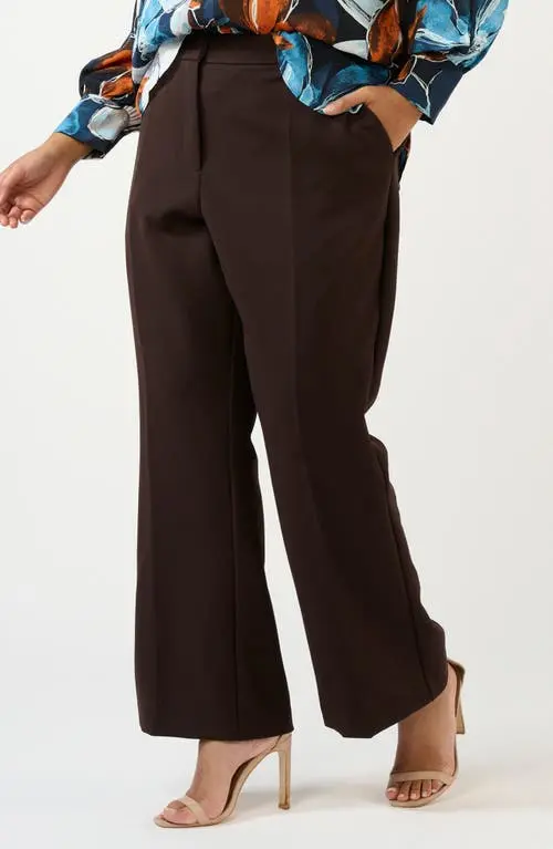ESTELLE Arabica Wide Leg Trousers