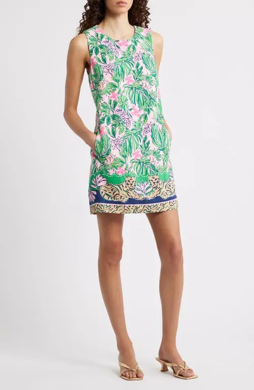 Lilly Pulitzer® Edita Sleeveless Floral Shift Minidress