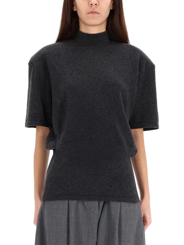Jacquemus Jersey Top - Grey