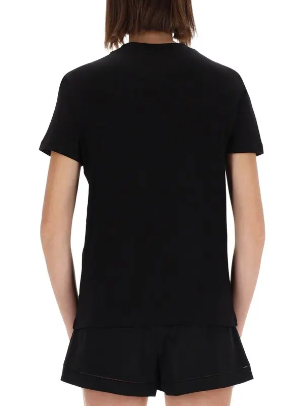 Versace Logo Rhinestone T-shirt