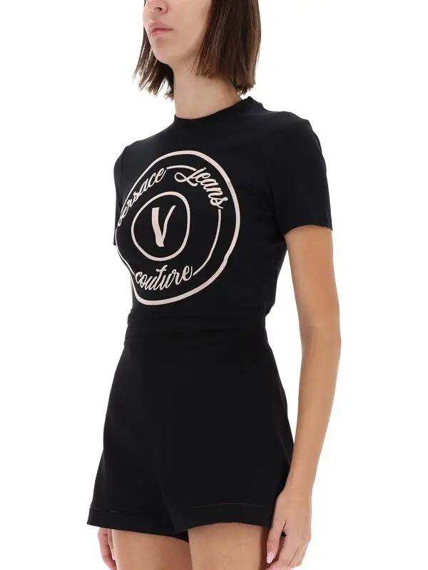 Versace V-emblem T-shirt - Black