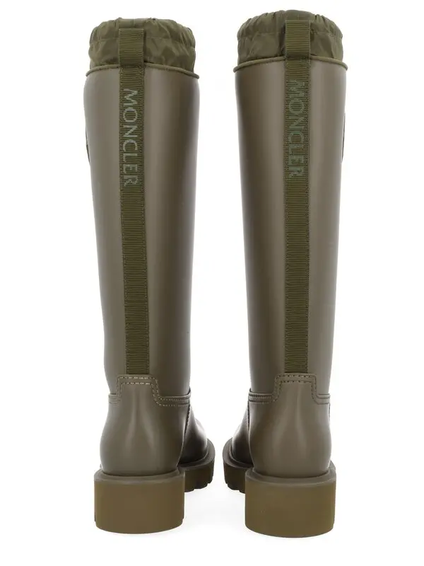 Moncler Kickstream High Boots - Green