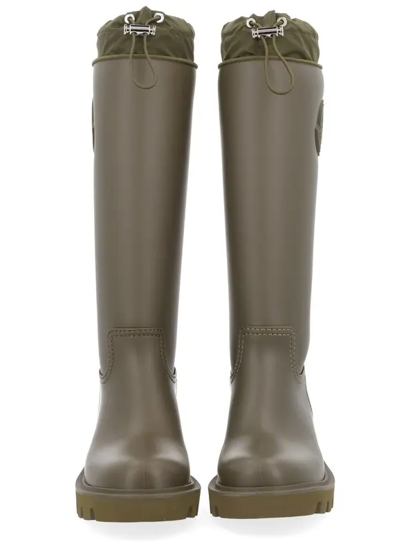 Moncler Kickstream High Boots - Green