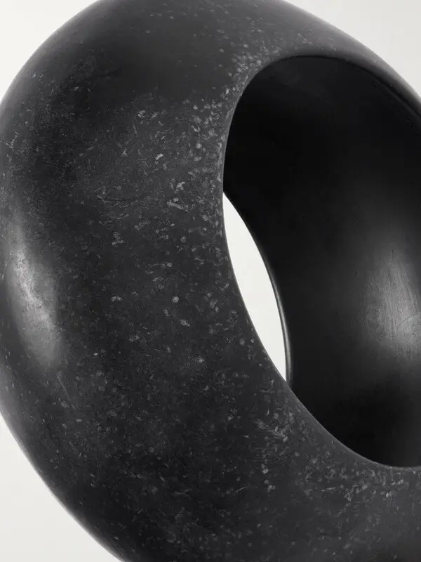 Dinosaur Designs Boulder Resin Bangle - Black