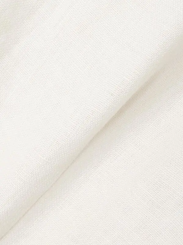 Posse Effi Crocheted Lace-trimmed Linen Tank - Neutrals