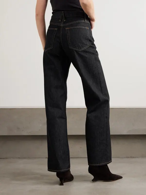SLVRLAKE Grace High-rise Wide-leg Jeans - Blue
