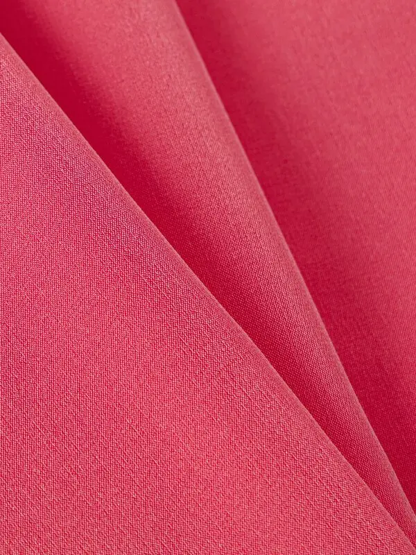 Bernadette Winnie One-shoulder Taffeta Top With Bow Detail - Pink