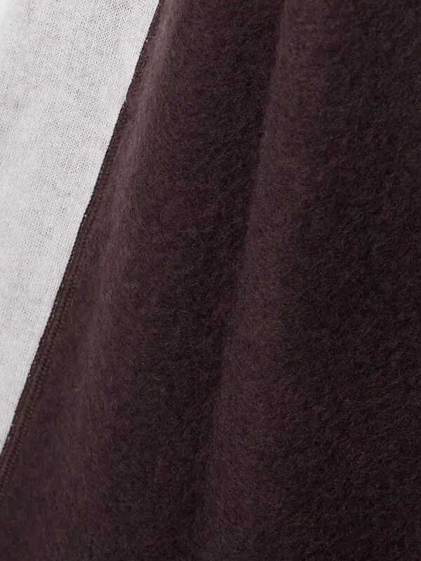 Tory Burch Wool And Cotton-blend Track Pants