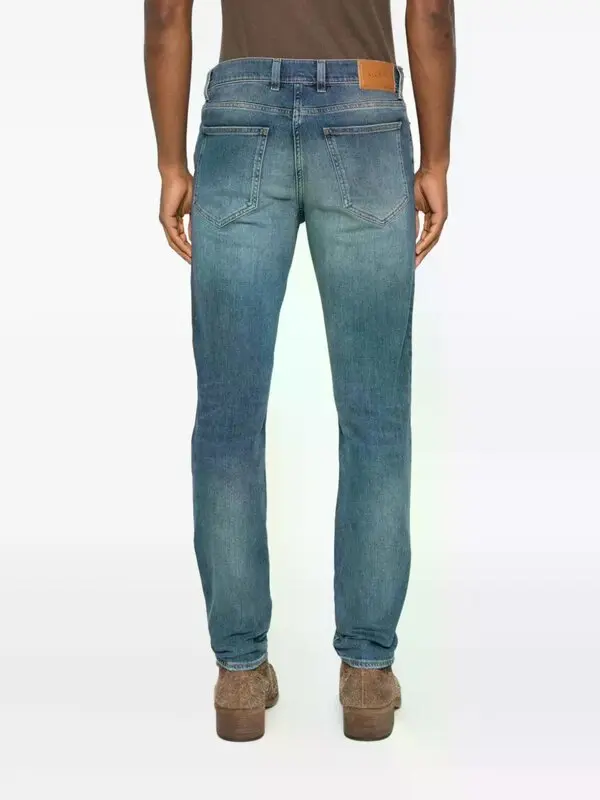 Blk Dnm Button-up Denim Trousers
