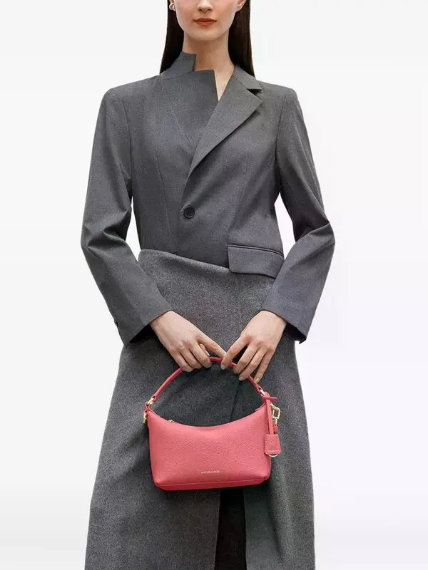 MAISON DE SABRE Small Leather Hobo Bag - Pink