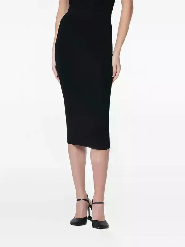 ENTIRE STUDIOS Ribbed-knit Pencil Skirt