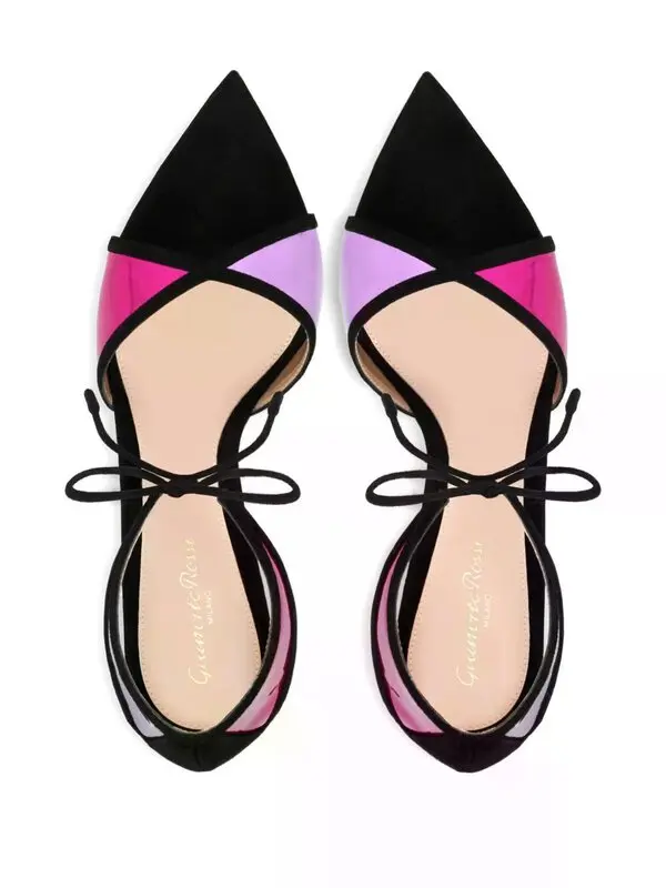 GIANVITO ROSSI 105mm Confetti Ankle-tie Heeled Sandals