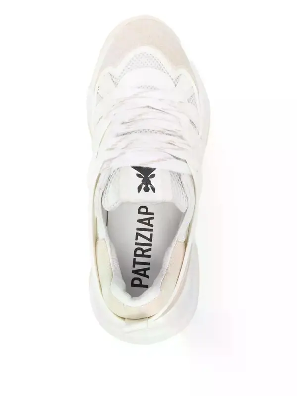 Patrizia Pepe Cutout Panelled Sneakers