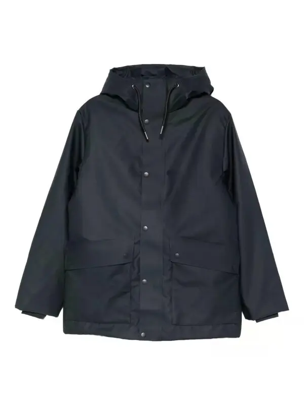 Rains Button-up Rain Coat - Blue