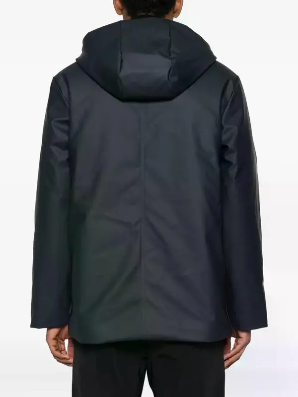 Rains Button-up Rain Coat - Blue