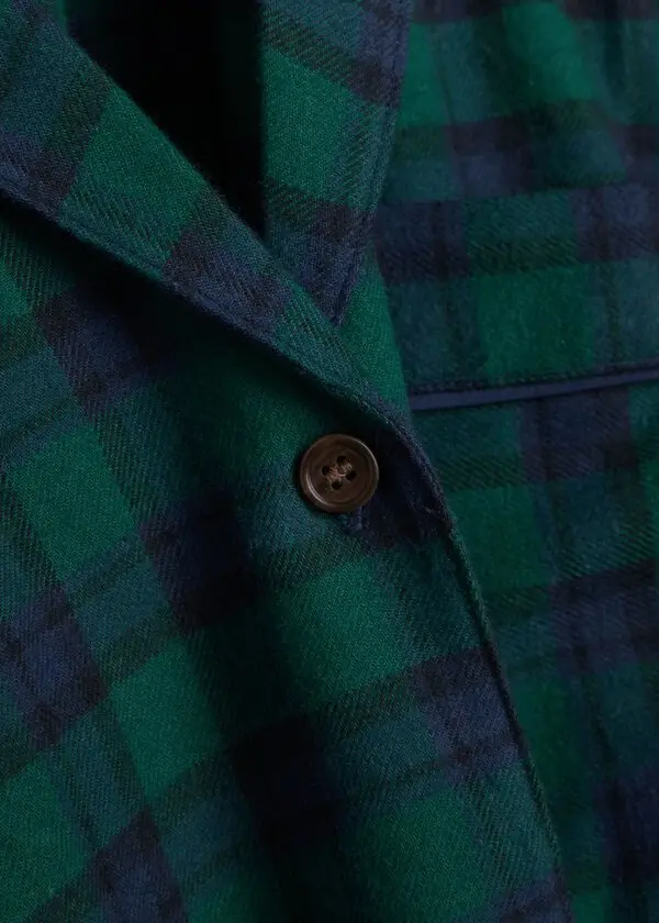 Eberjey Plaid Flannel Pyjama Set