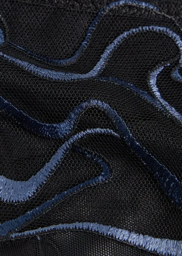 Wacoal Mayumi Embroidered Mesh Briefs