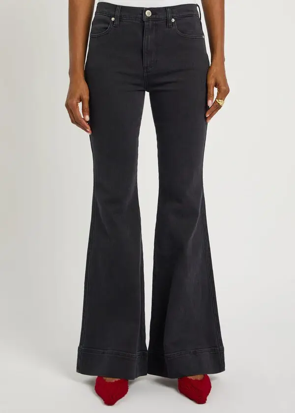 Alice + Olivia High-rise Bell-bottom Jeans