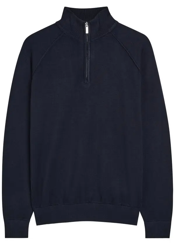 RAITH Quarter-zip Knit Jumper