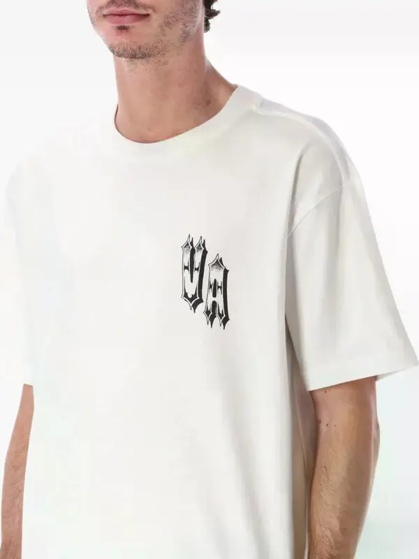 Rvca Skull-graphic T-shirt