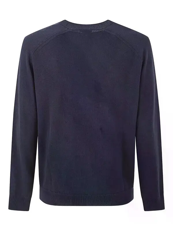 Zegna V-neck Long Sleeve Sweater