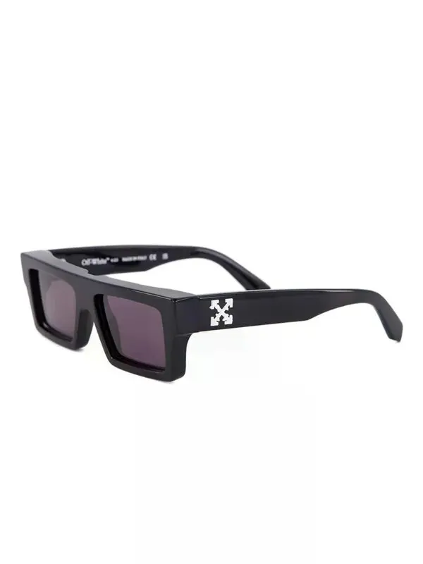 Off-White Rectangular Logo Sunglasses