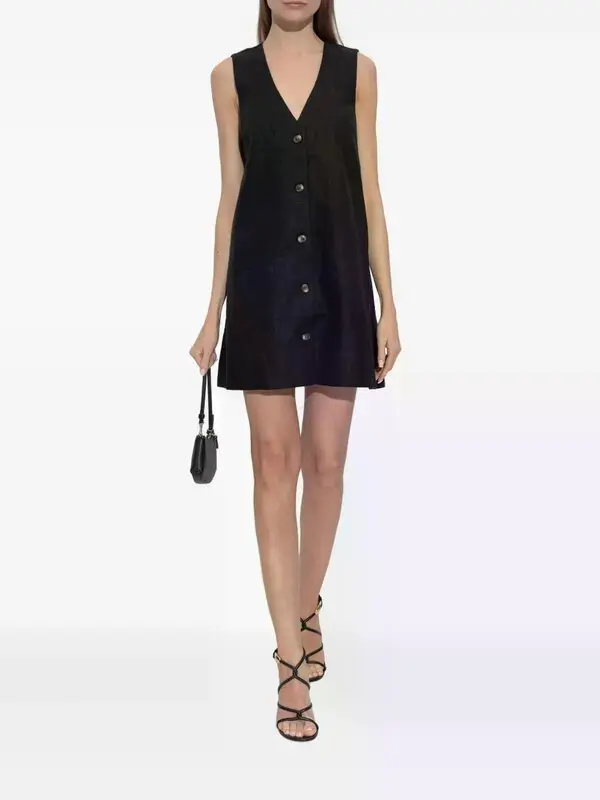 Posse Nancy Button-up Mini Dress