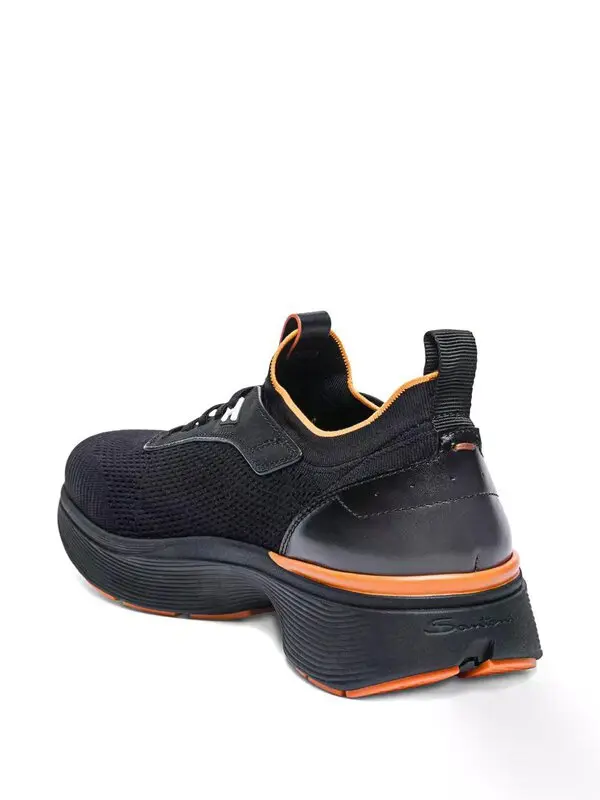 Santoni Bounce Sneakers - Black