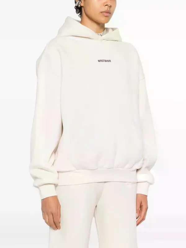 WRSTBHVR Pouch Hoodie - Neutrals