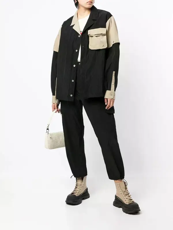 PORTS V Cropped Cargo Trousers