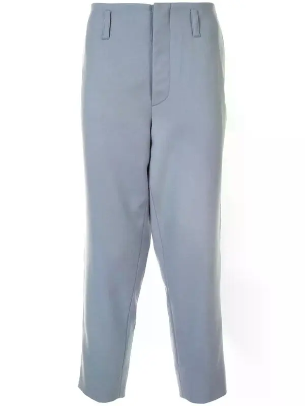 PORTS V Cropped Trousers With Side Stripe Detail
