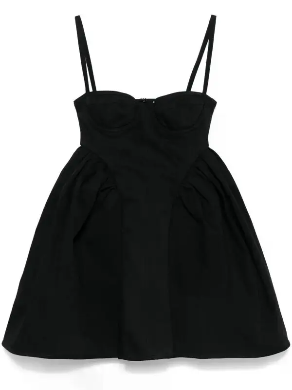 Cecilie Bahnsen Ovid Mini Dress - Black
