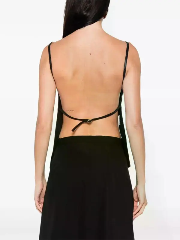 ST. AGNI Square-neck Top