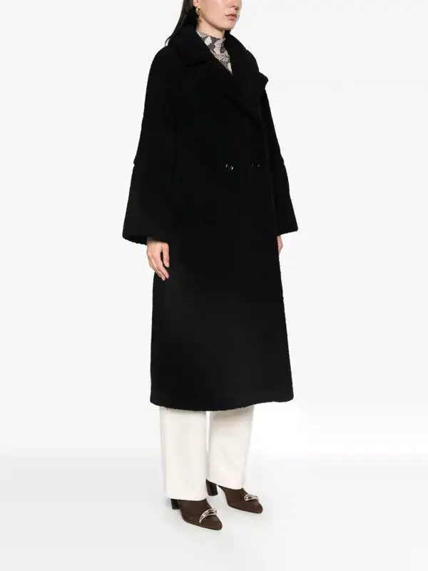 Herno Double-breasted Coat - Black