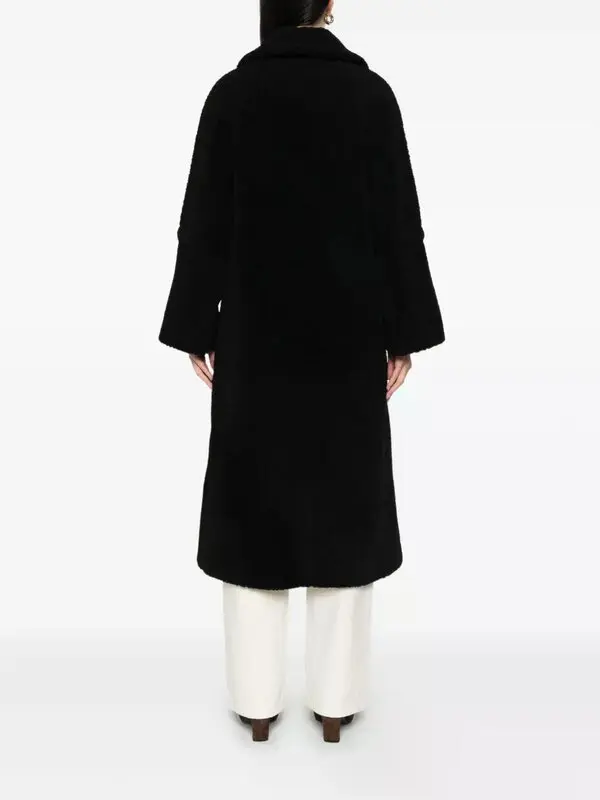 Herno Double-breasted Coat - Black
