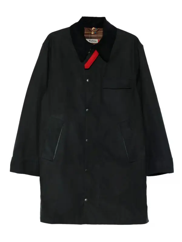 Barbour X Paul Smith Corduroy-collar Coat