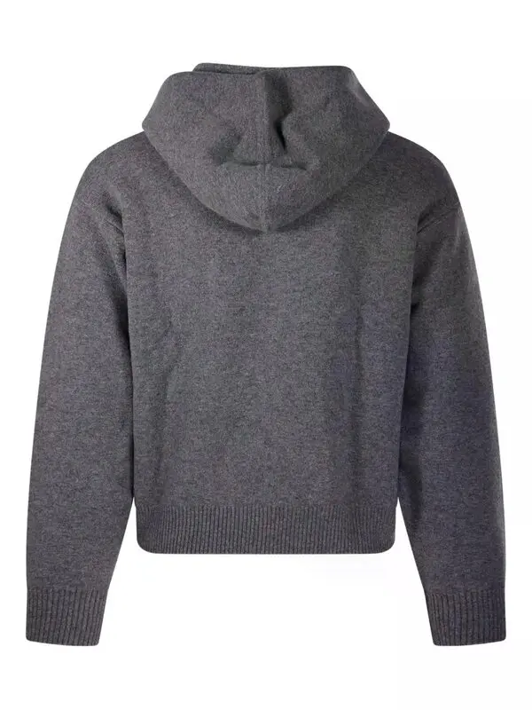 COOR Zip-up Knitted Hoodie
