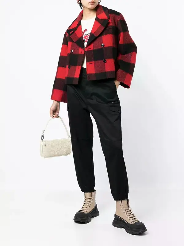 PORTS V Cropped Cargo Trousers